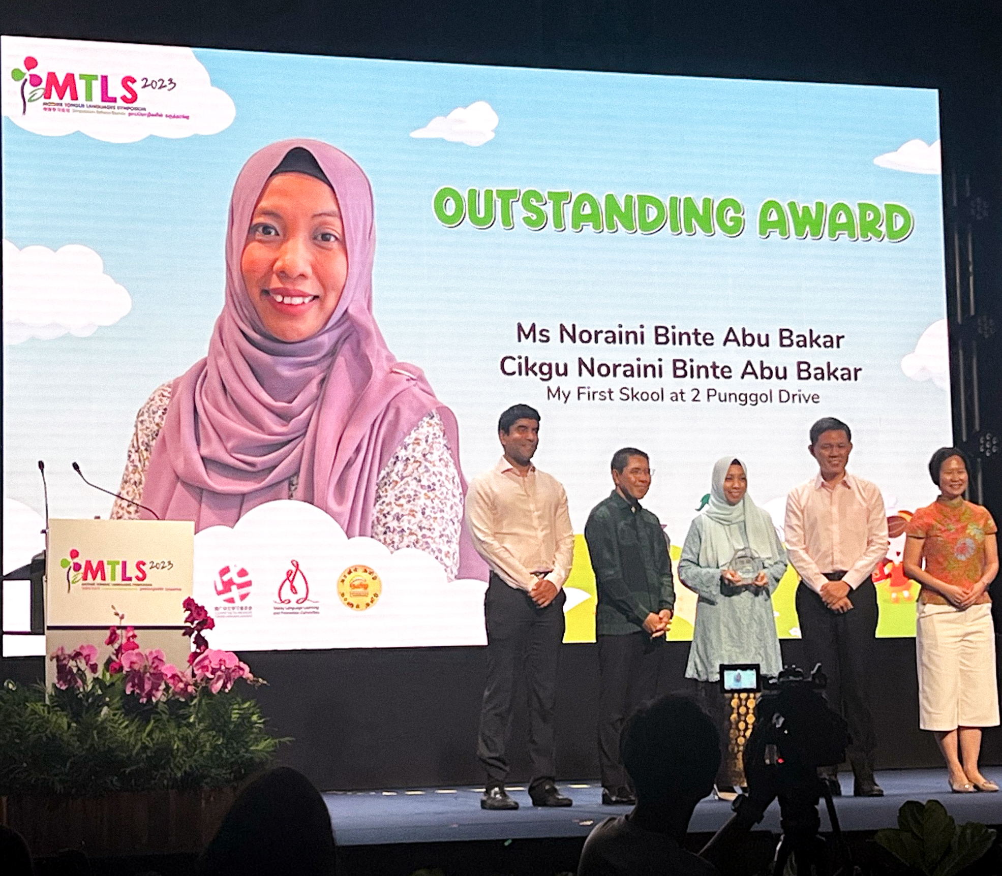 Five My First Skool teachers received accolades at the 2023 Outstanding ...